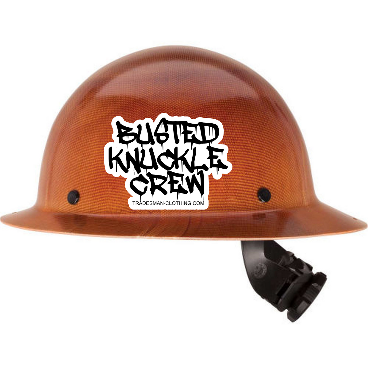Busted Knuckle Crew Drip Text – TradesmanClothing